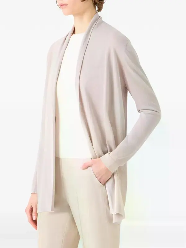 Akris Shawl-collar Silk-blend Cardigan