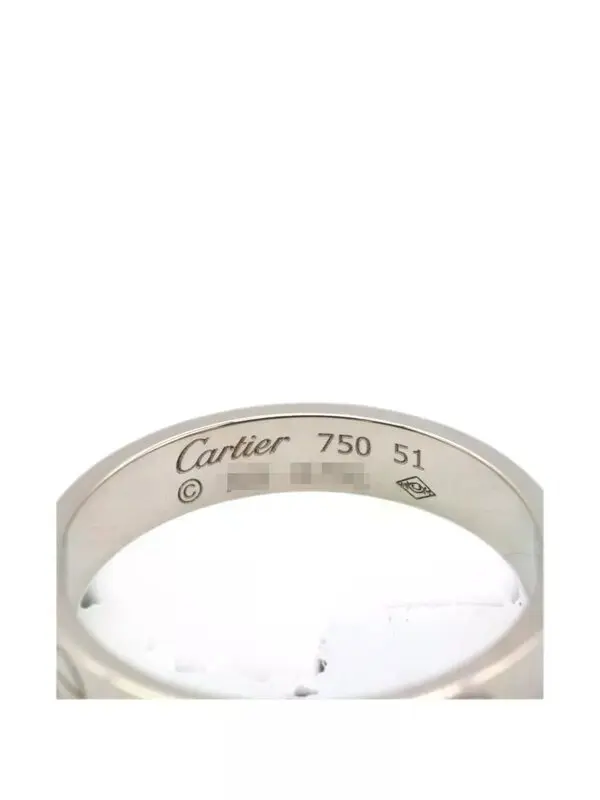 Cartier 2010s Mini Love Ring - Silver