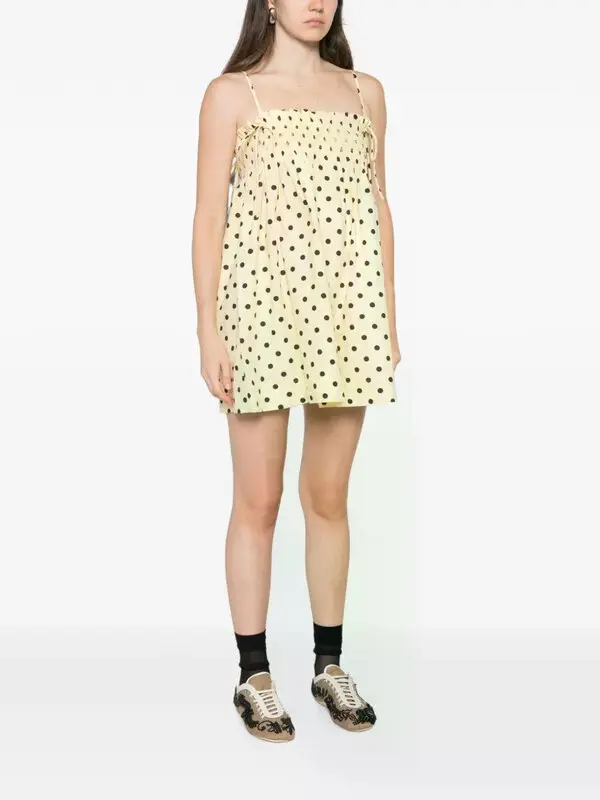 DAMSON MADDER Polka-dot Mini Dress