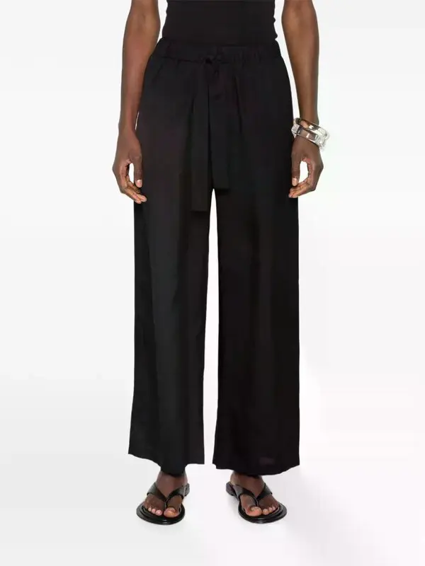 TOTEME Silk Wide-leg Trousers