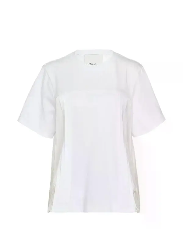 3.1 Phillip Lim Lace-trim T-shirt