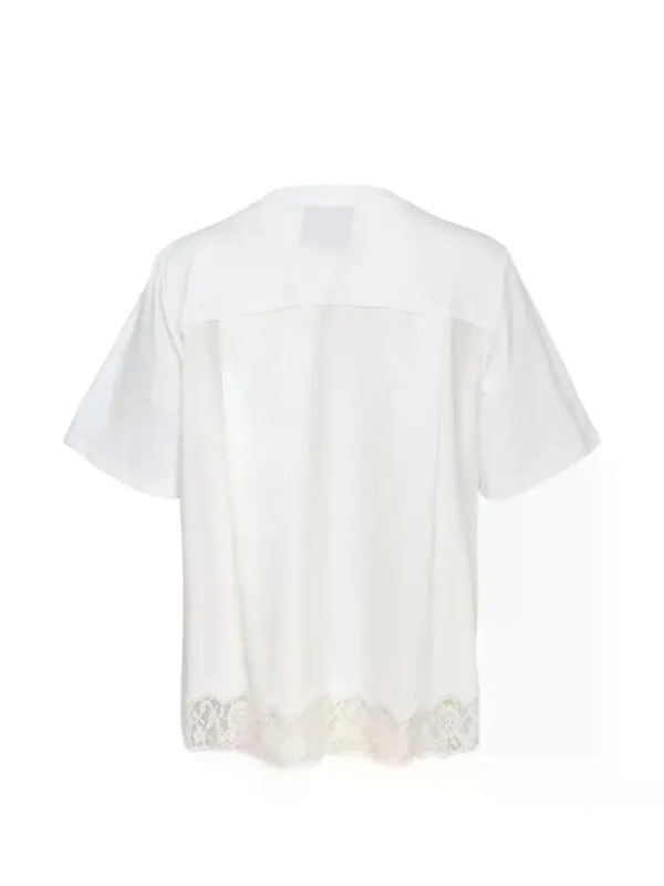 3.1 Phillip Lim Lace-trim T-shirt