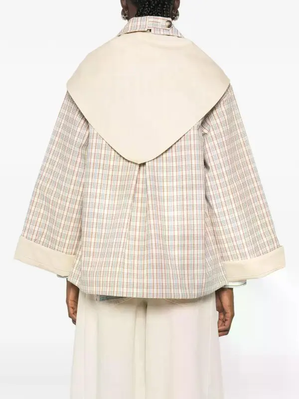 DAMSON MADDER Jerry Reversible Checked Jacket