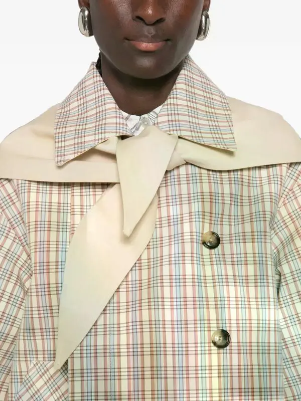 DAMSON MADDER Jerry Reversible Checked Jacket