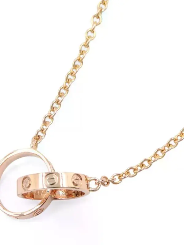 Cartier 2010s Love Interlocking-rings Necklace