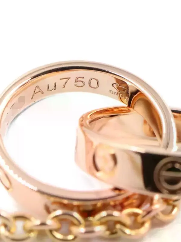 Cartier 2010s Love Interlocking-rings Necklace