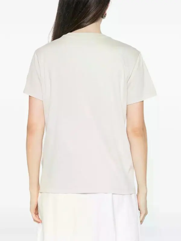 Moncler Crewneck T-shirt With Logo Detail