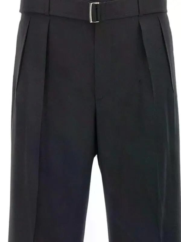 Tagliatore Belted Pleated Trousers