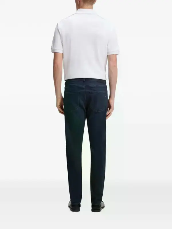 BOSS Slim-fit Jeans With Whiskering Effect