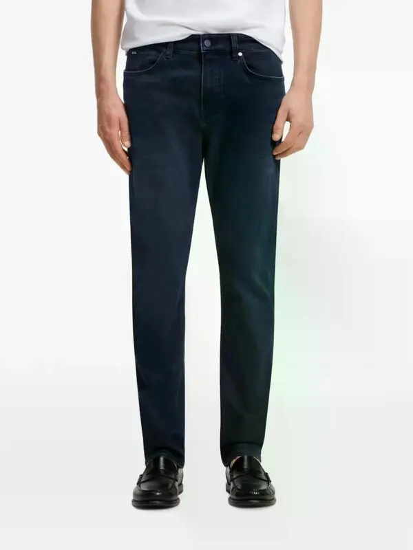 BOSS Slim-fit Jeans With Whiskering Effect