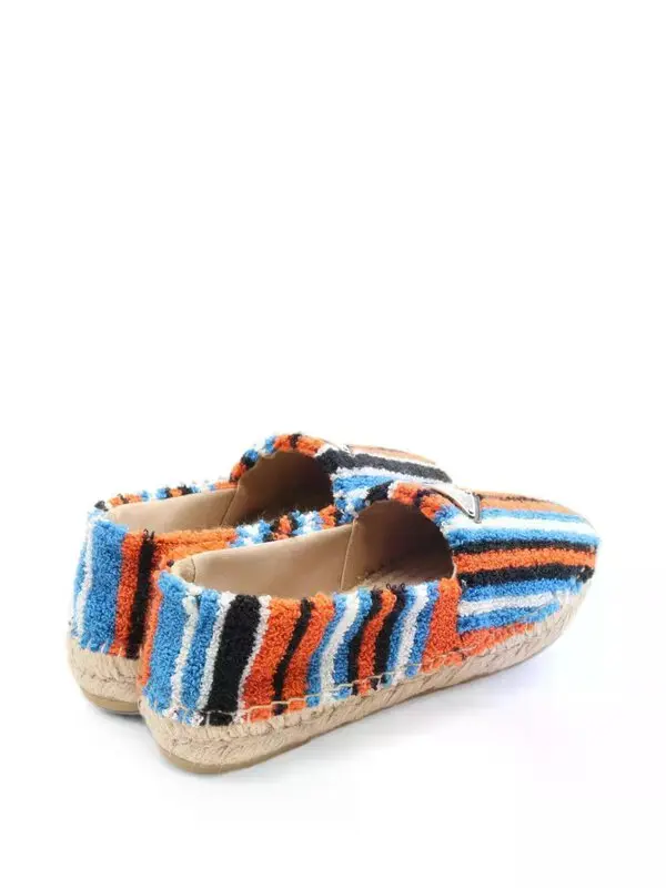 Prada 2020s Striped-pattern Espadrilles