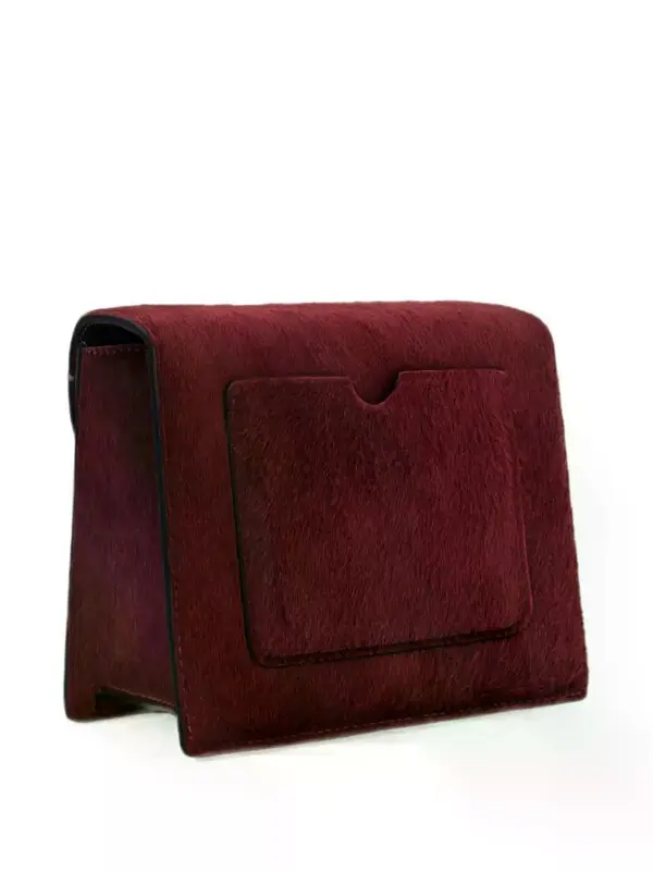 Oscar De La Renta Mini Tro Floral-appliqué Clutch Bag