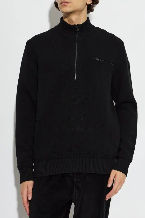 Moncler Wool Sweater With Pocket