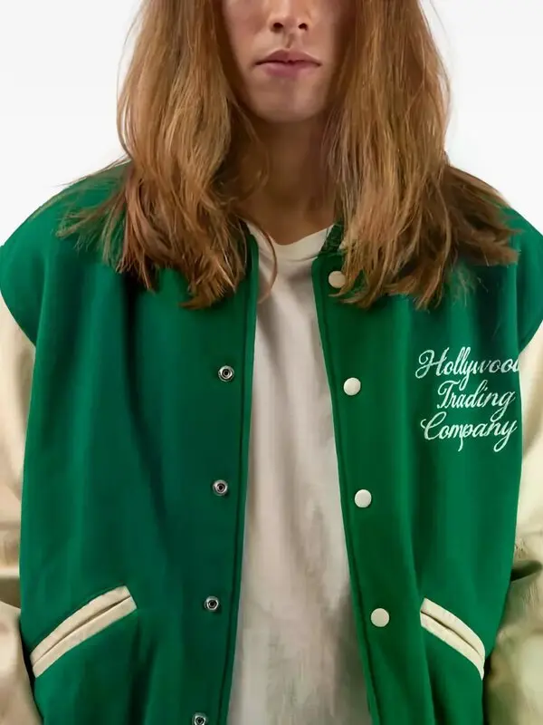 HTC LOS ANGELES Varsity Jacket - Green