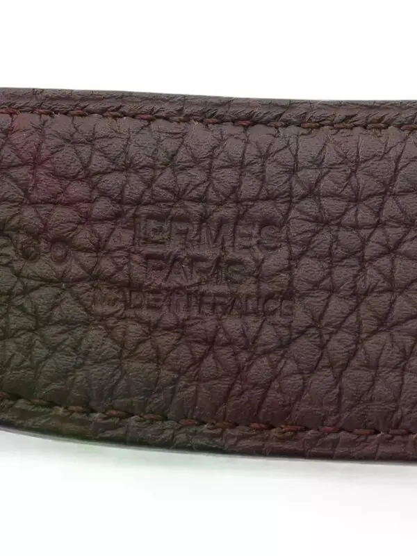 Hermès 2018 H Au Carré Reversible Belt