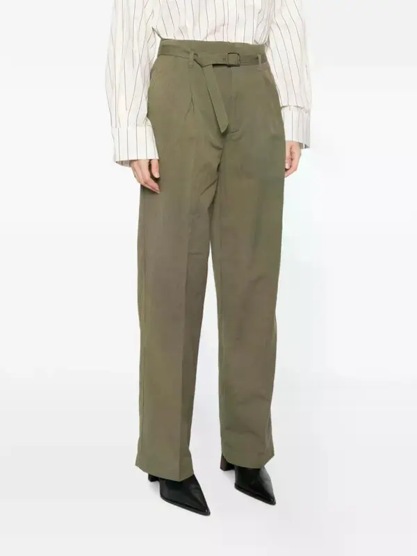 Polo Ralph Lauren Belted Pleated Trousers