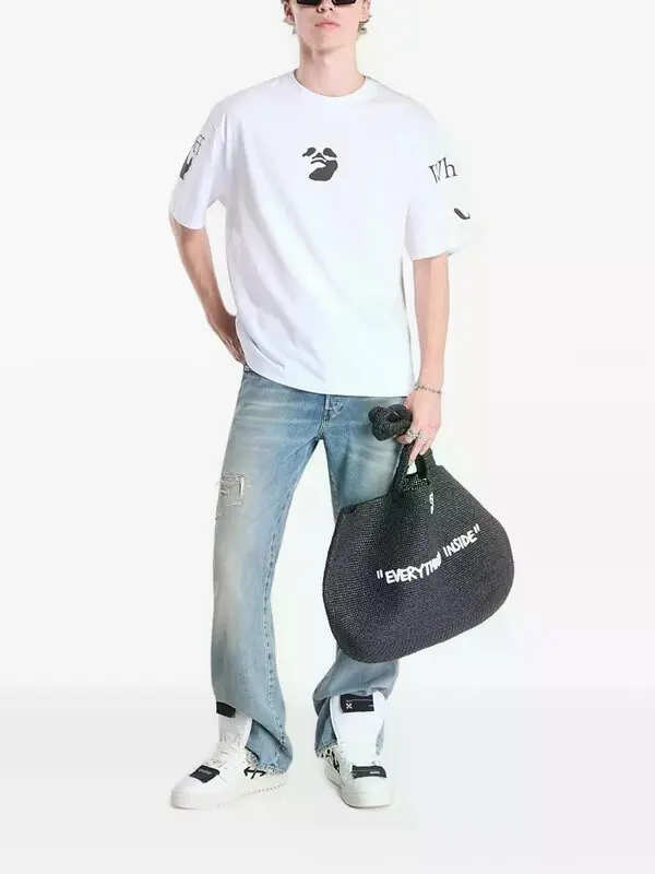 Off-White Swimming Logo Skate Short-sleeve T-shirt