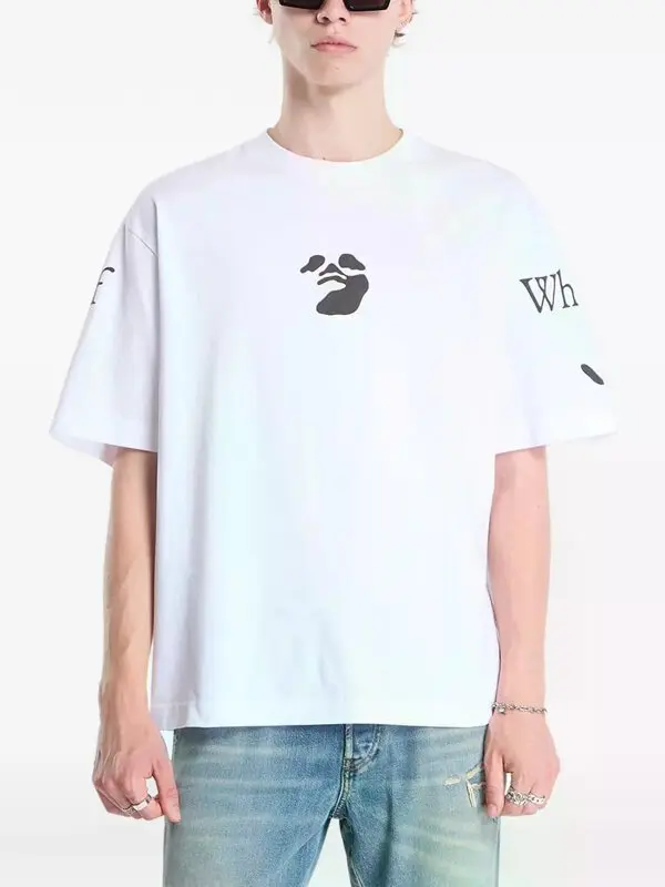 Off-White Swimming Logo Skate Short-sleeve T-shirt