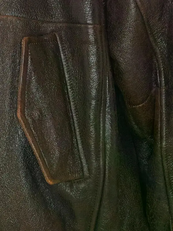 Brunello Cucinelli Shearling-collar Leather Jacket