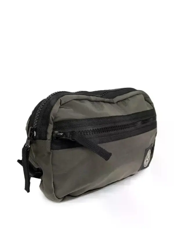 Stone Island Logo-patch Zip-fastening Belt Bag