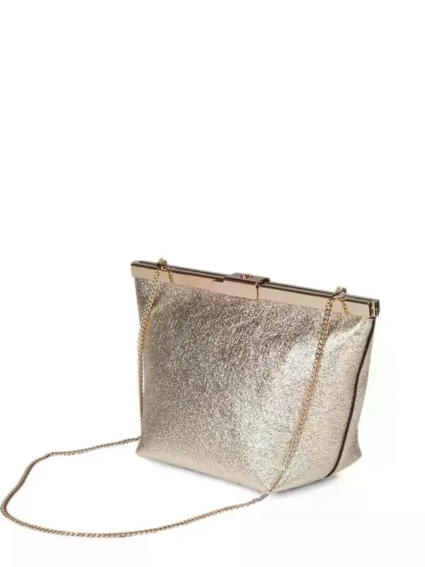 JIMMY CHOO Ganache Clutch Bag - Gold