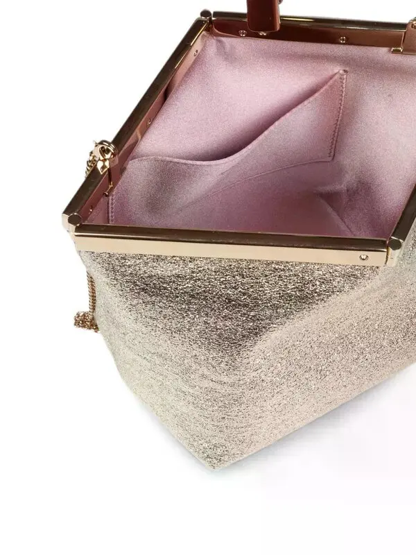 JIMMY CHOO Ganache Clutch Bag - Gold