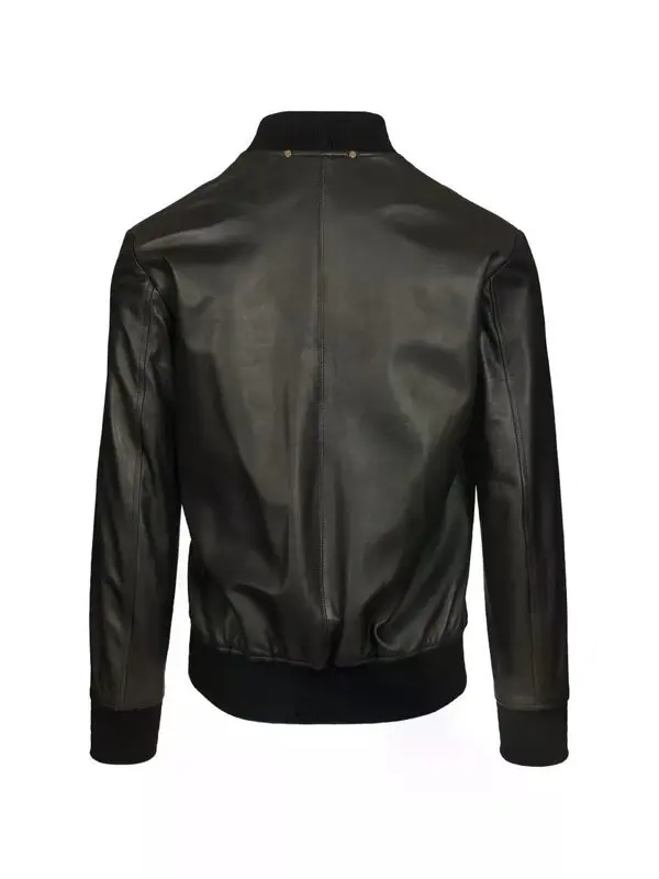 Paul Smith Leather Bomber Jacket