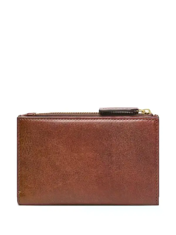 THE BRIDGE Logo-embossed Leather Wallet