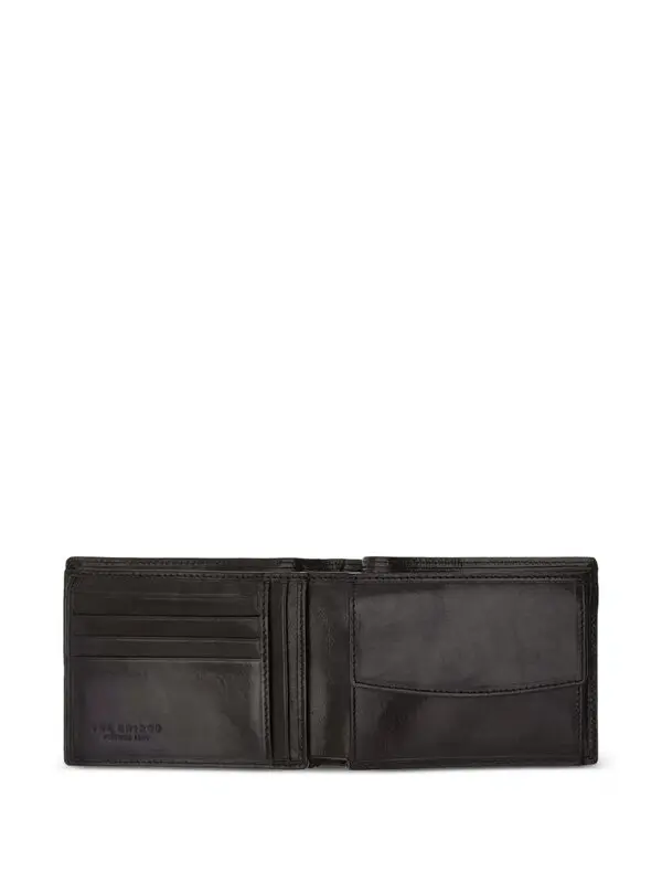 THE BRIDGE Logo-embossed Leather Wallet
