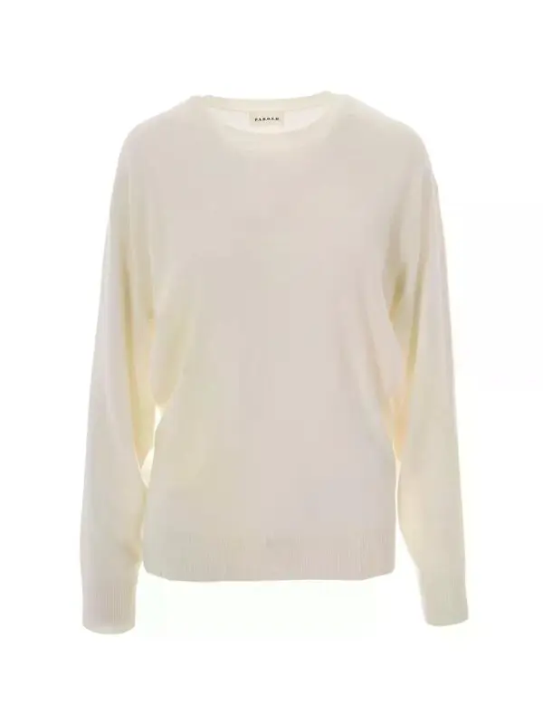 P.a.r.o.s.h Cashmere Sweater With Fringe Detailing - Neutrals