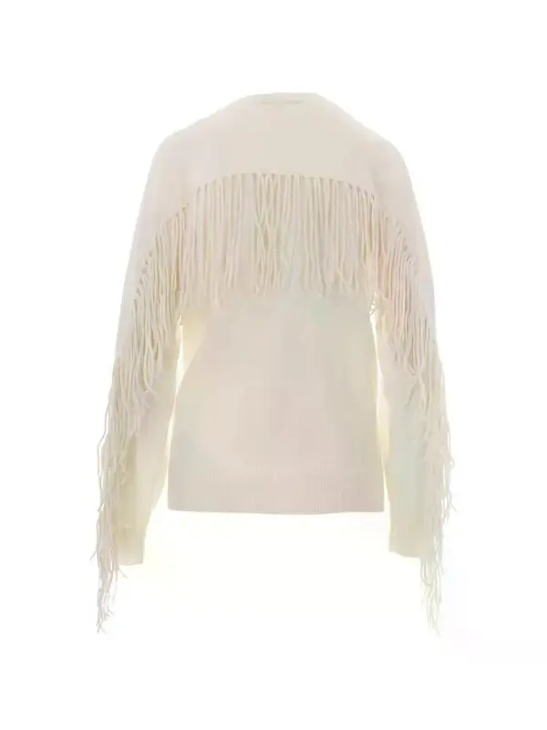 P.a.r.o.s.h Cashmere Sweater With Fringe Detailing