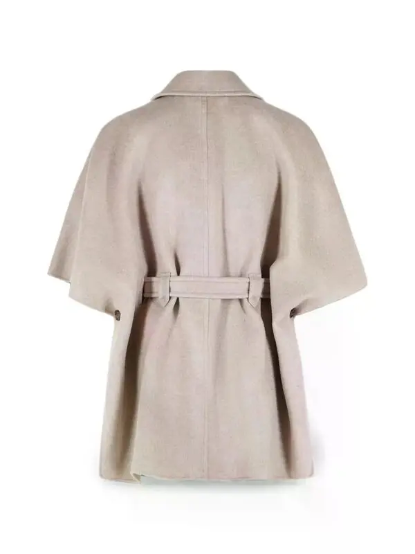 Max Mara Belted Cashmere Cape