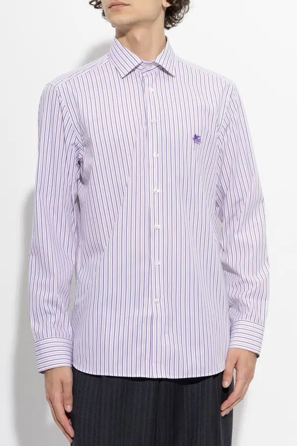 Etro Striped Pattern Shirt