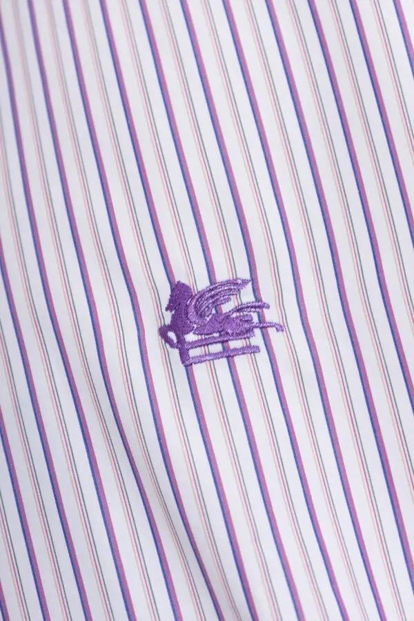 Etro Striped Pattern Shirt