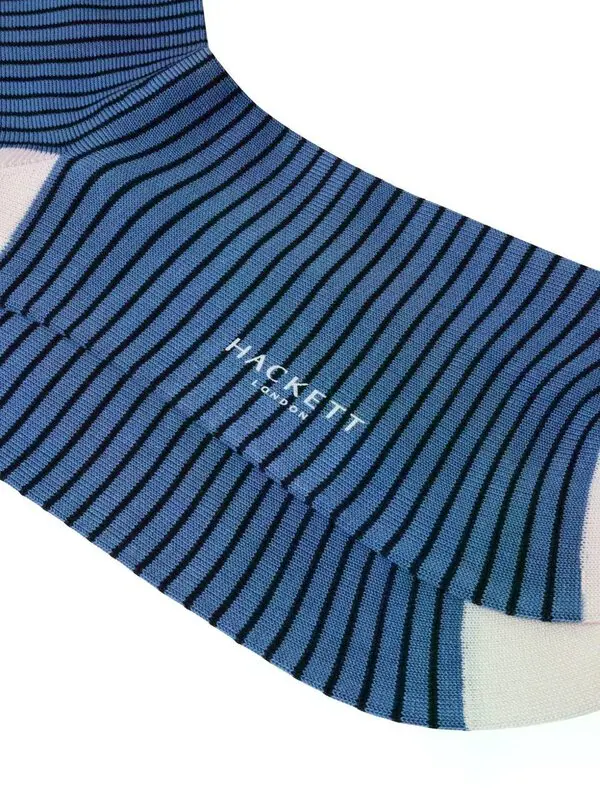 HACKETT LONDON Striped Cotton Socks
