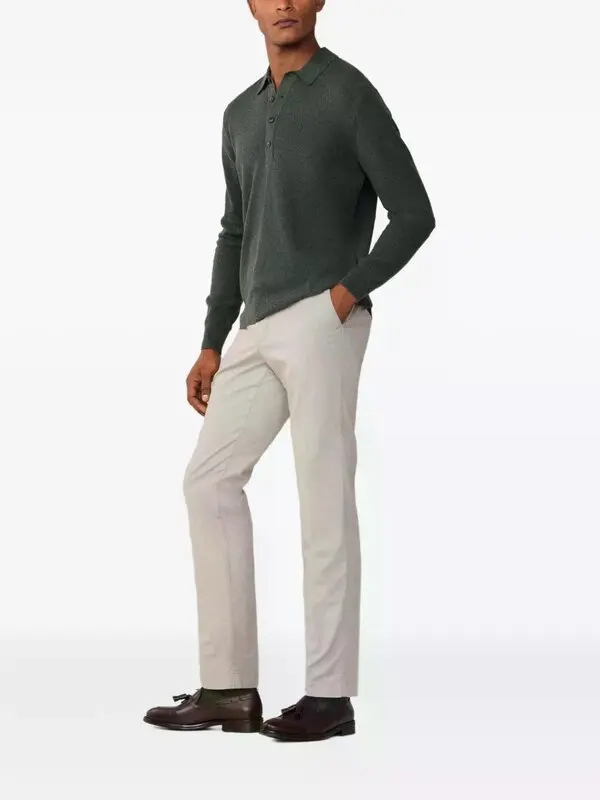 HACKETT LONDON Kensington Belt-loop Trousers
