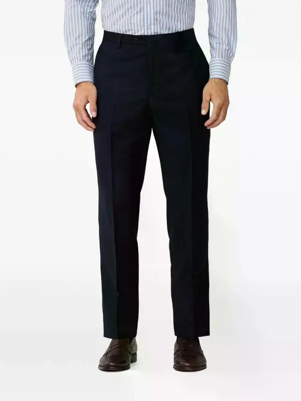 HACKETT LONDON Pressed-crease Tailored Trousers