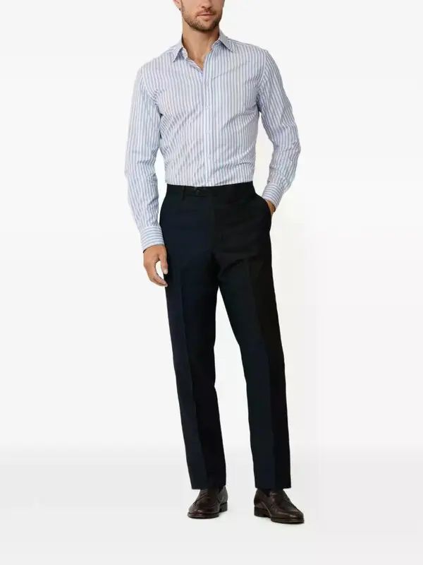 HACKETT LONDON Pressed-crease Tailored Trousers