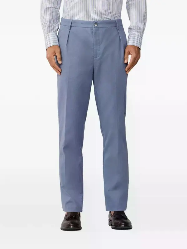 HACKETT LONDON Sloane Pleat-detail Trousers