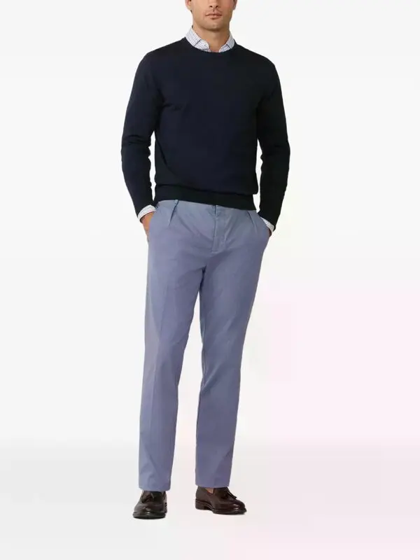 HACKETT LONDON Sloane Pleat-detail Trousers