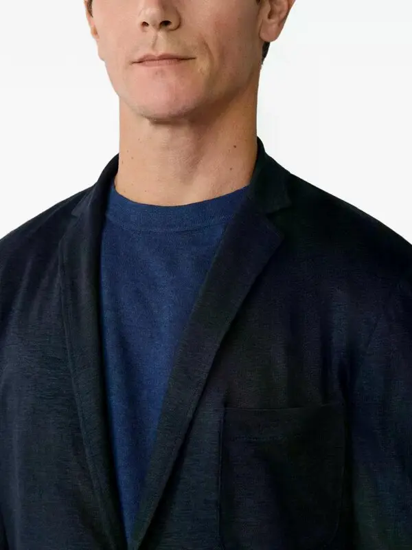 HACKETT LONDON Notch-lapel Patch-pocket Blazer