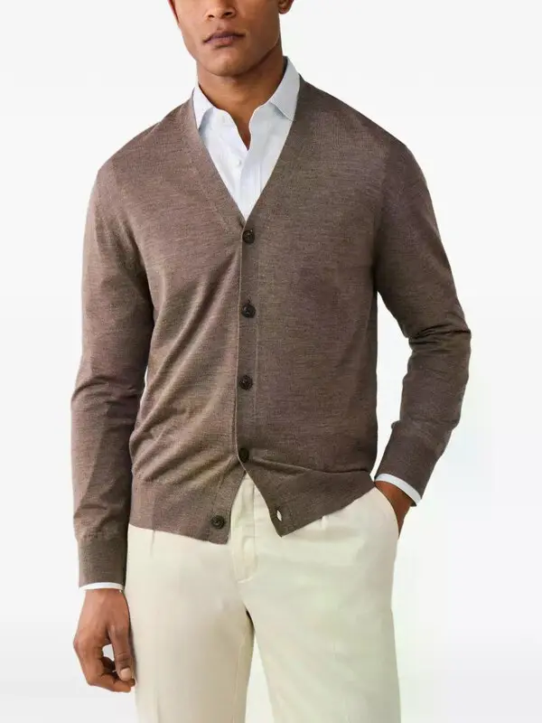 HACKETT LONDON Merino Wool Cardigan