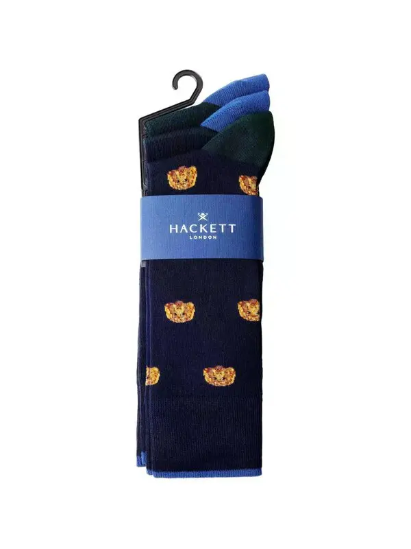 HACKETT LONDON Harry Embroidered Socks