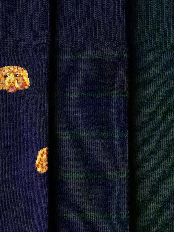 HACKETT LONDON Harry Embroidered Socks