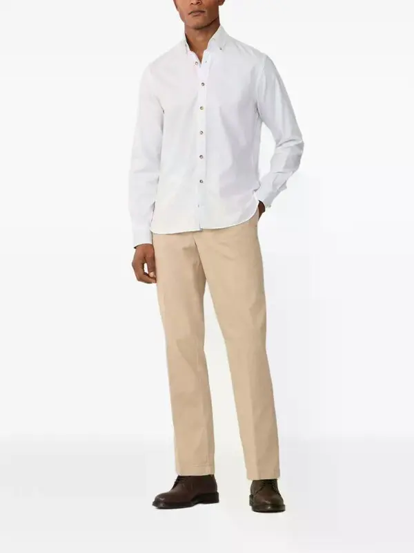 HACKETT LONDON Sanderson Belt-loop Trousers