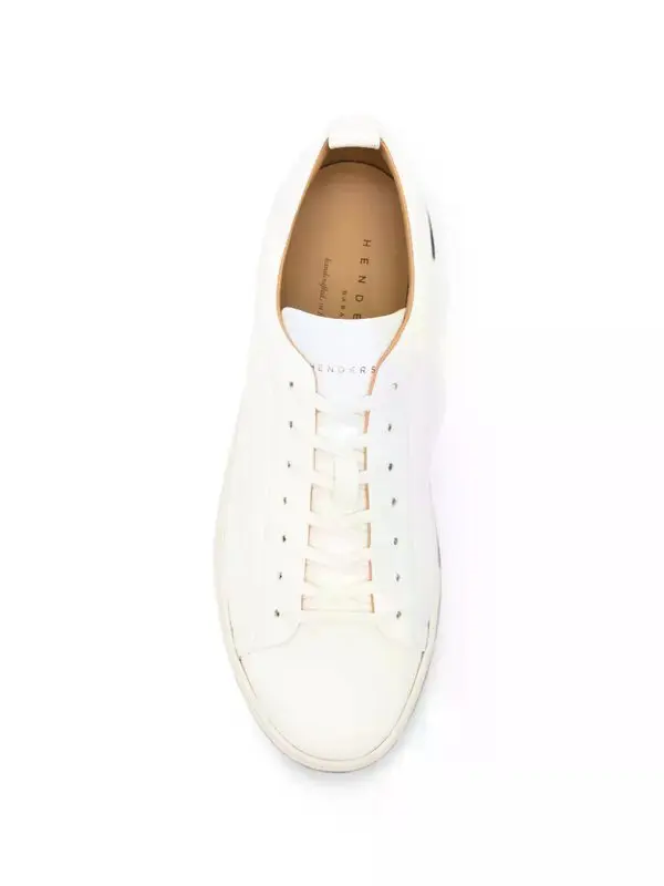 HENDERSON BARACCO Grained-leather Sneakers