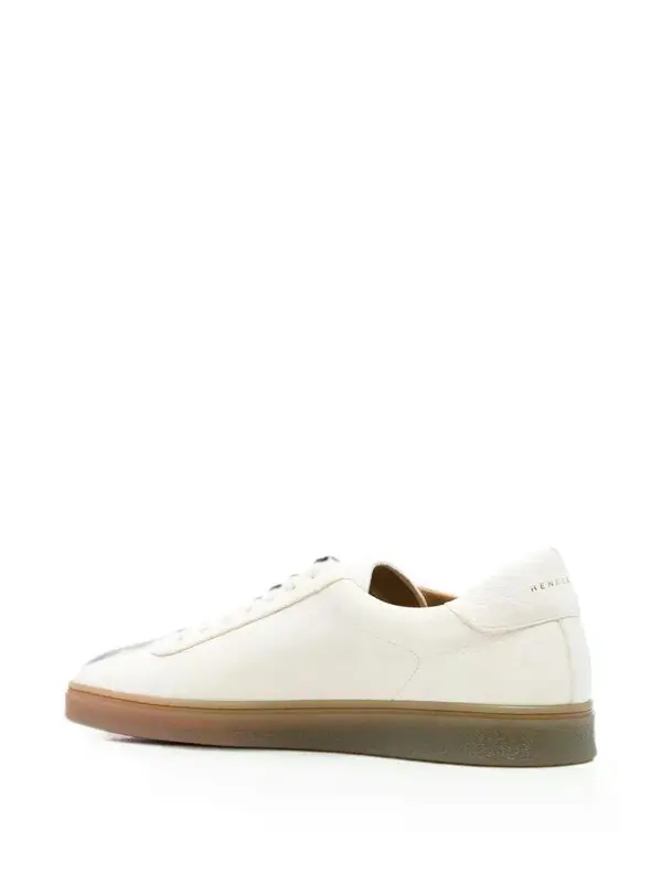 HENDERSON BARACCO Grained Leather Sneakers