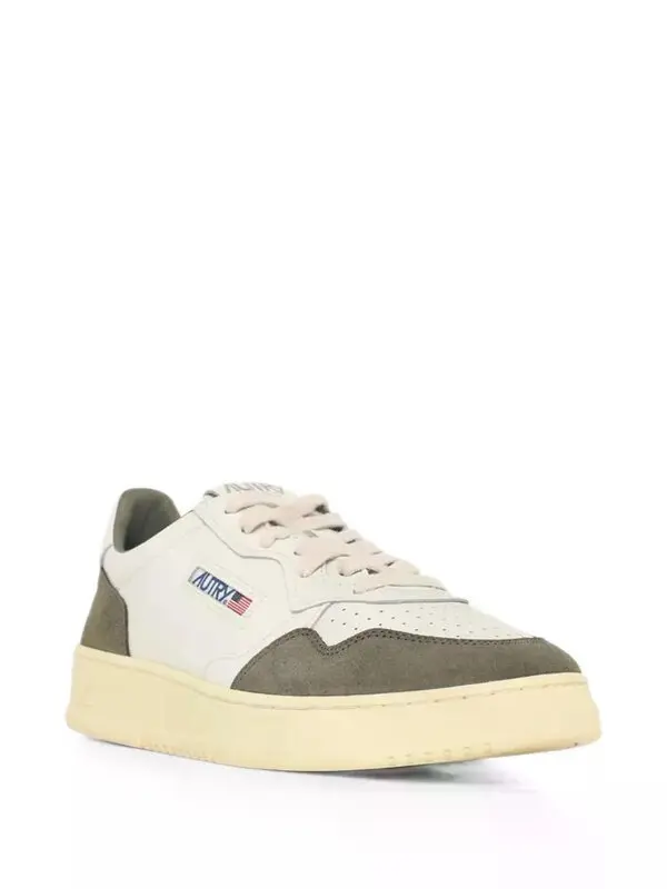 AUTRY Medalist Calf Suede-panelled Sneakers