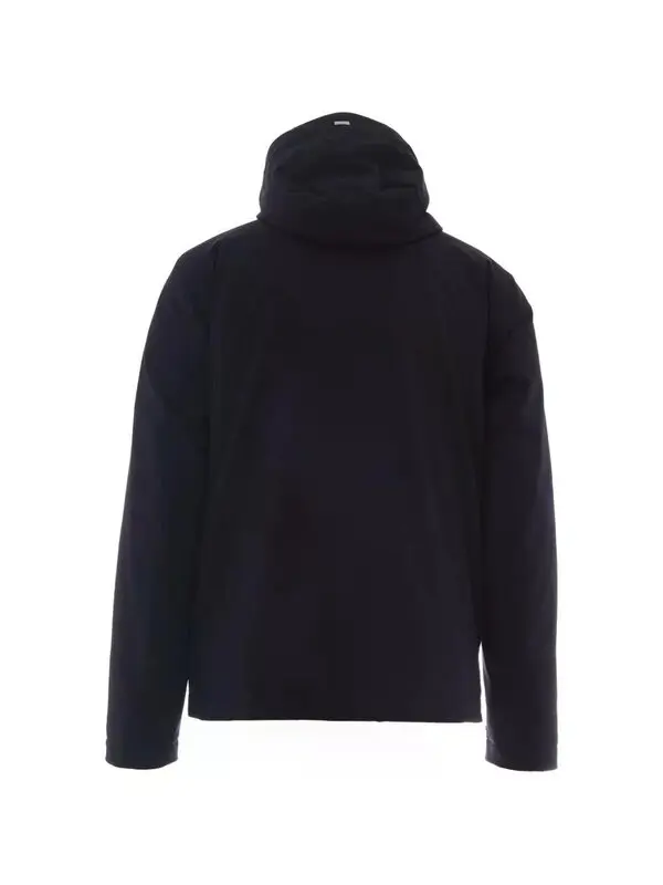 Herno Hooded Concealed-fastening Jacket