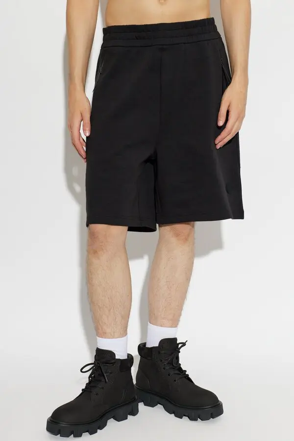 Moncler Sweat Shorts With Patch